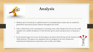 The globalization of sport | PPTX