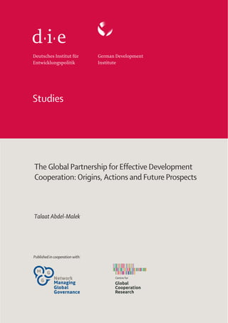 The Global Partnership for Effective Development | PDF