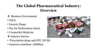 The Global Pharmaceutical Industry and key drivers | PPTX
