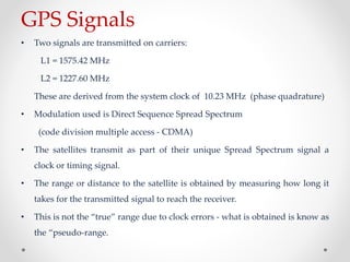 The global positioning system an overview | PPT