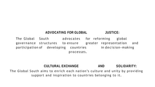 The Global South - The Contemporary World | PPTX