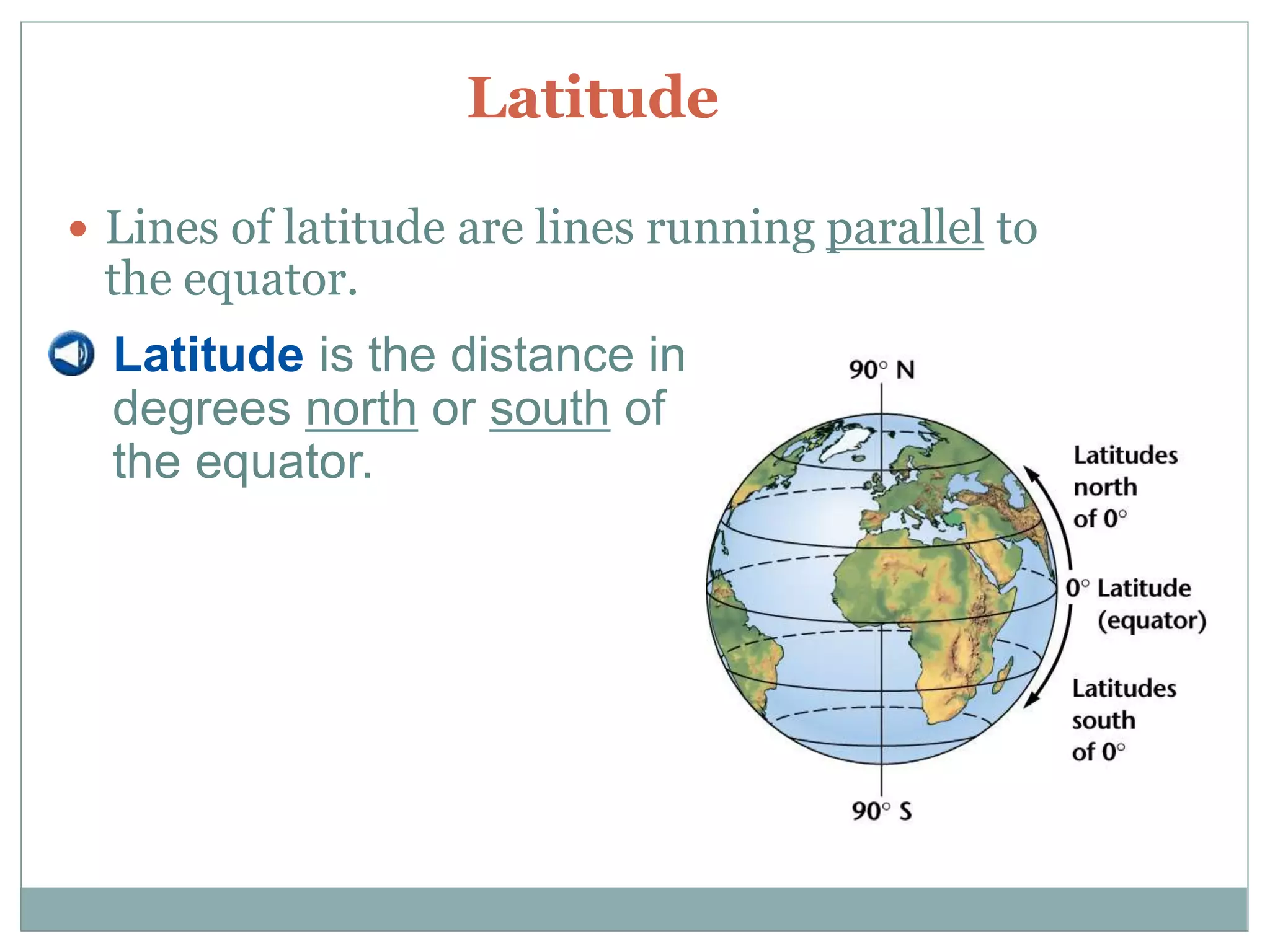 The Globe And It's Features | PPT