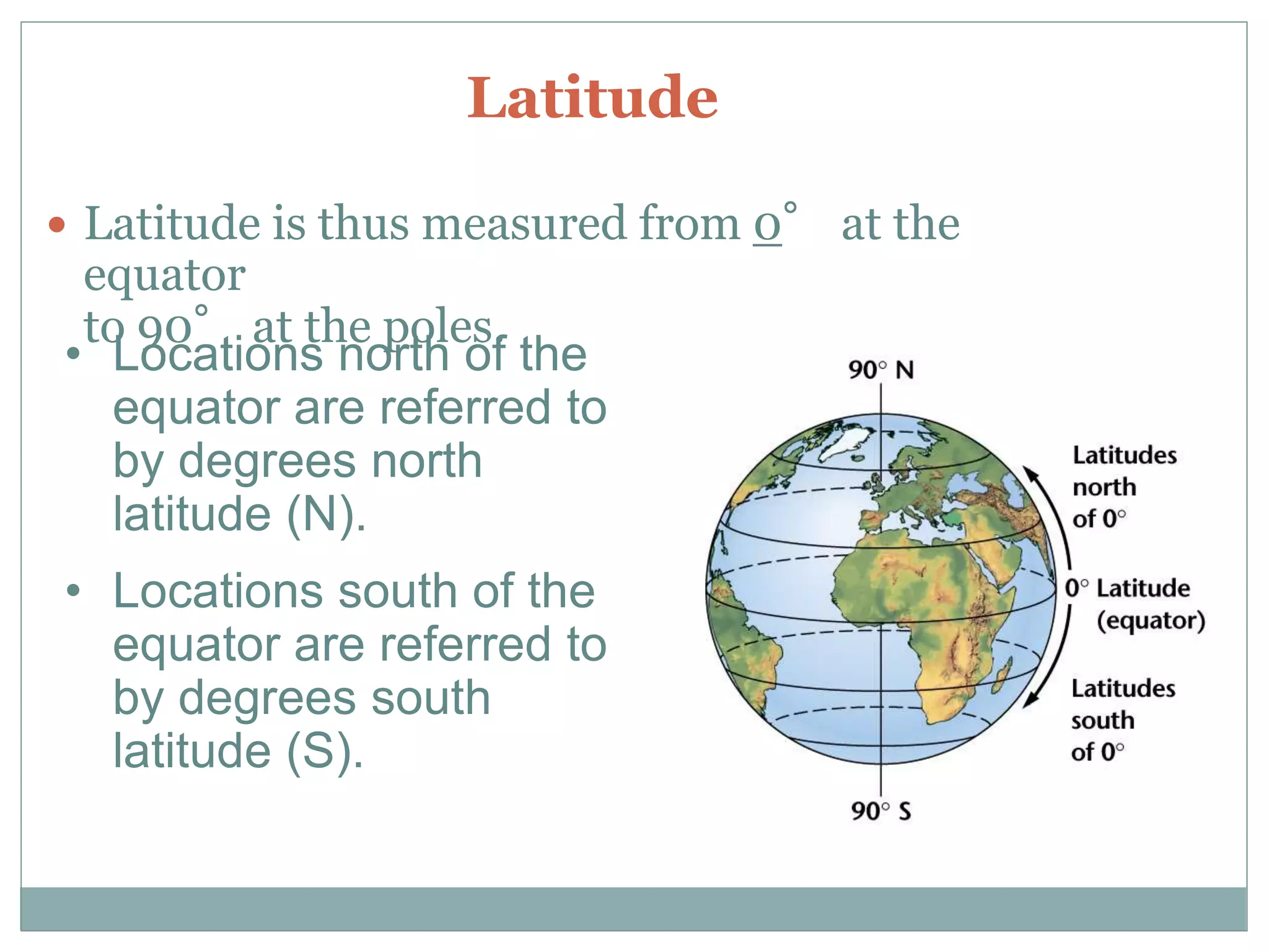 The Globe And It's Features | PPT