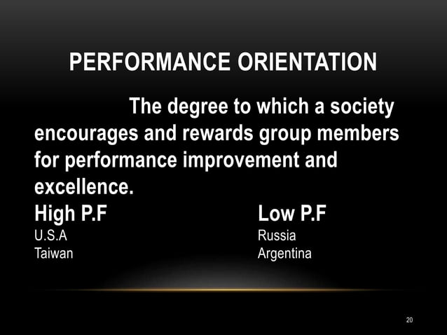 The globe framework for assessing culture | PPTX