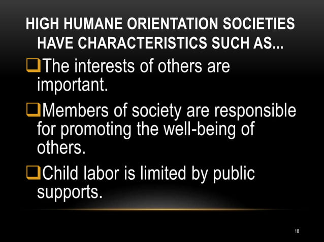 The globe framework for assessing culture