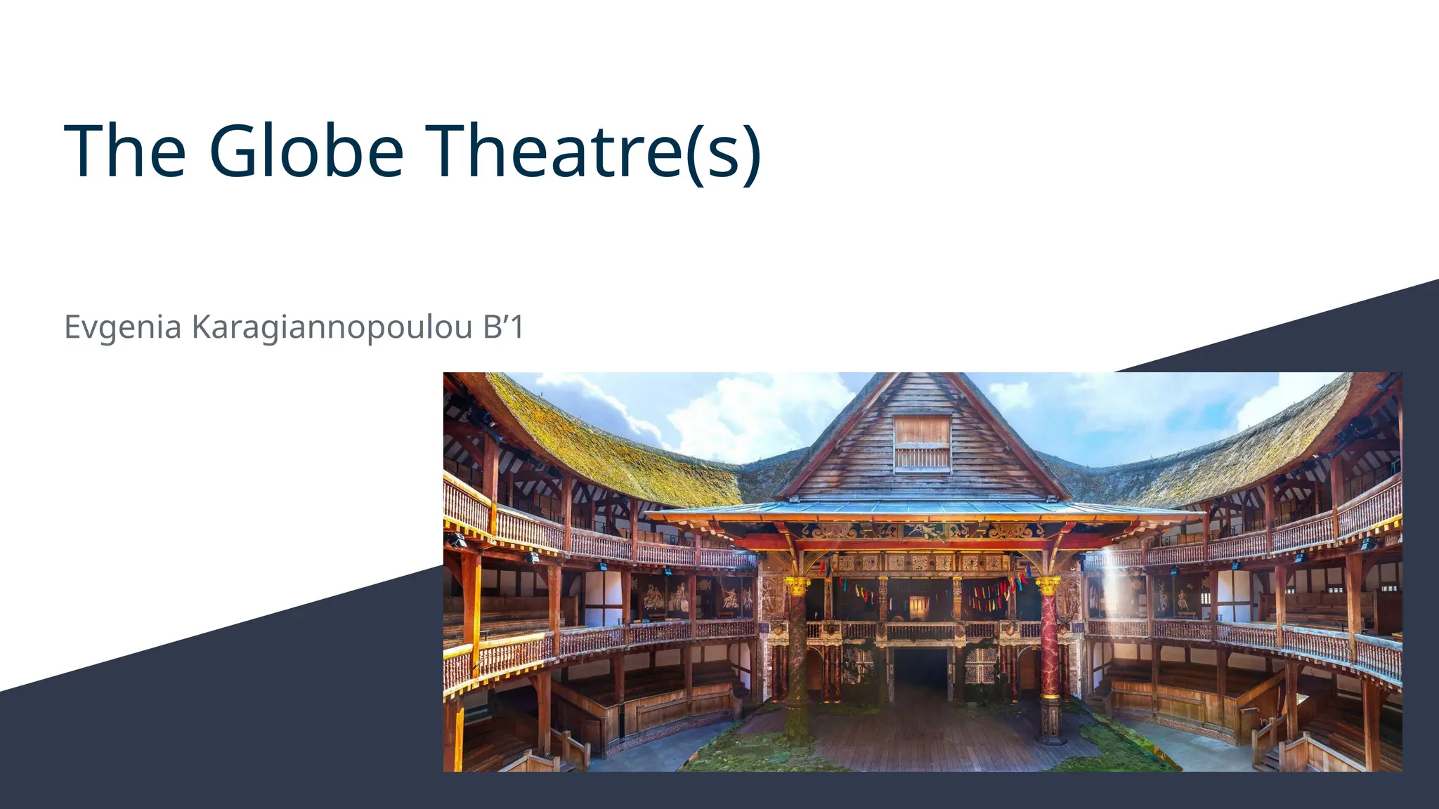 The Globe Theatre Literature [presentation | PPT