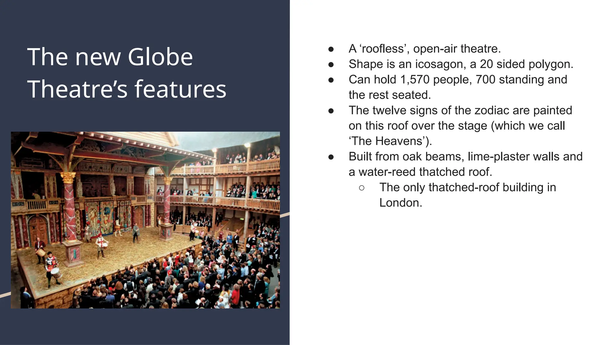 The Globe Theatre Literature [presentation | PPT
