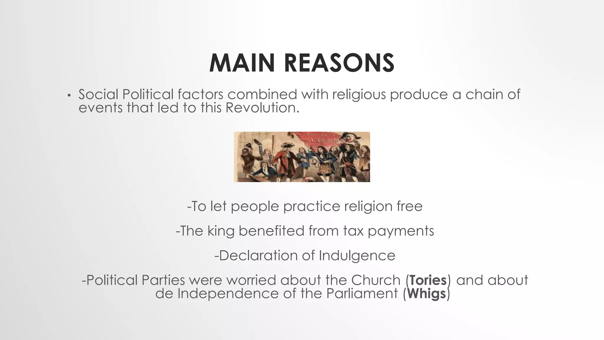 The glorious revolution | PPTX
