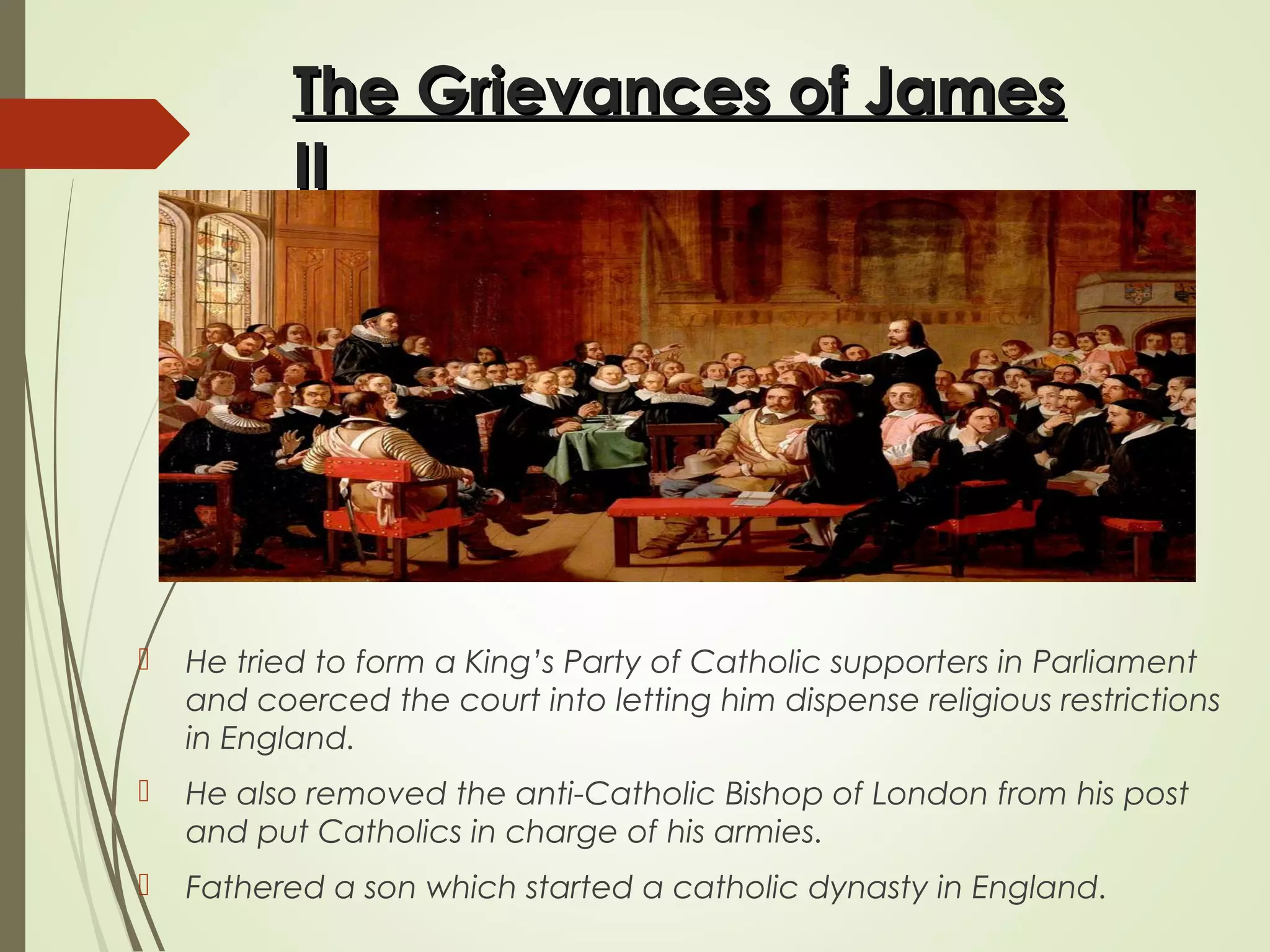 The glorious Revolution of England | PPT