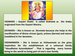 THE GLORY OF GAYATRI- The Scientific Design and Merits of The Gayatri ...