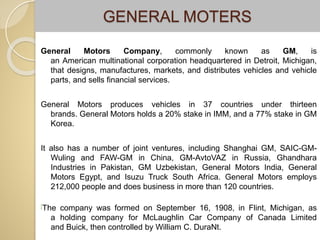 The GM Recalls!! | PPTX