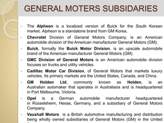 The GM Recalls!! | PPTX