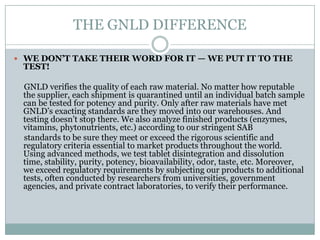 The gnld difference | PPTX