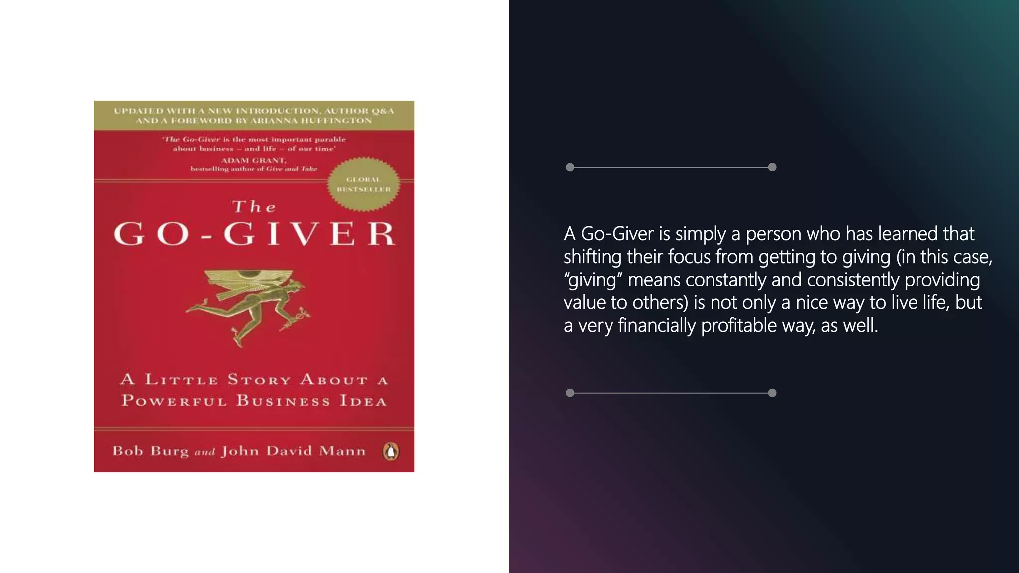The go giver | PPTX