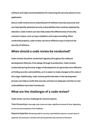 The goal of a Code Review Security Aardwolf Security.docx