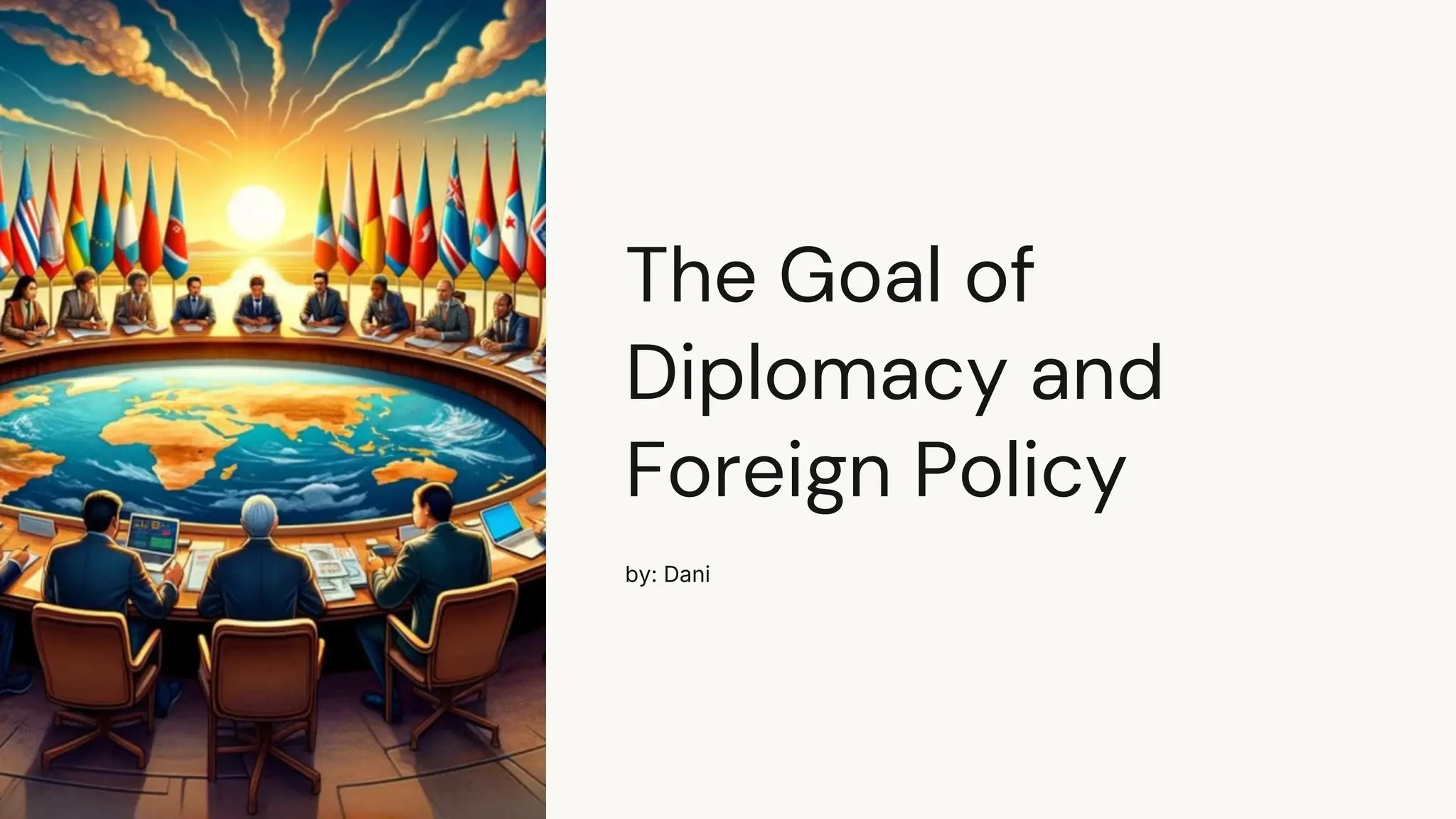 The Goal of Diplomacy and fundamental of diplomacy | PDF