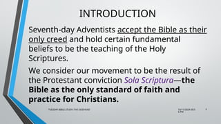 THE GOD-HEAD: A lock at the God of heave | PPT