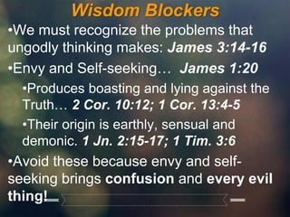 The God Kind of Wisdom | PPT