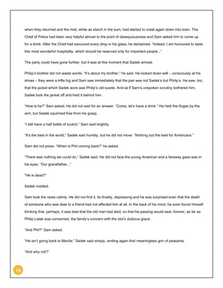 The God Stealer (Unfinished Collection of Short Stories) | DOCX