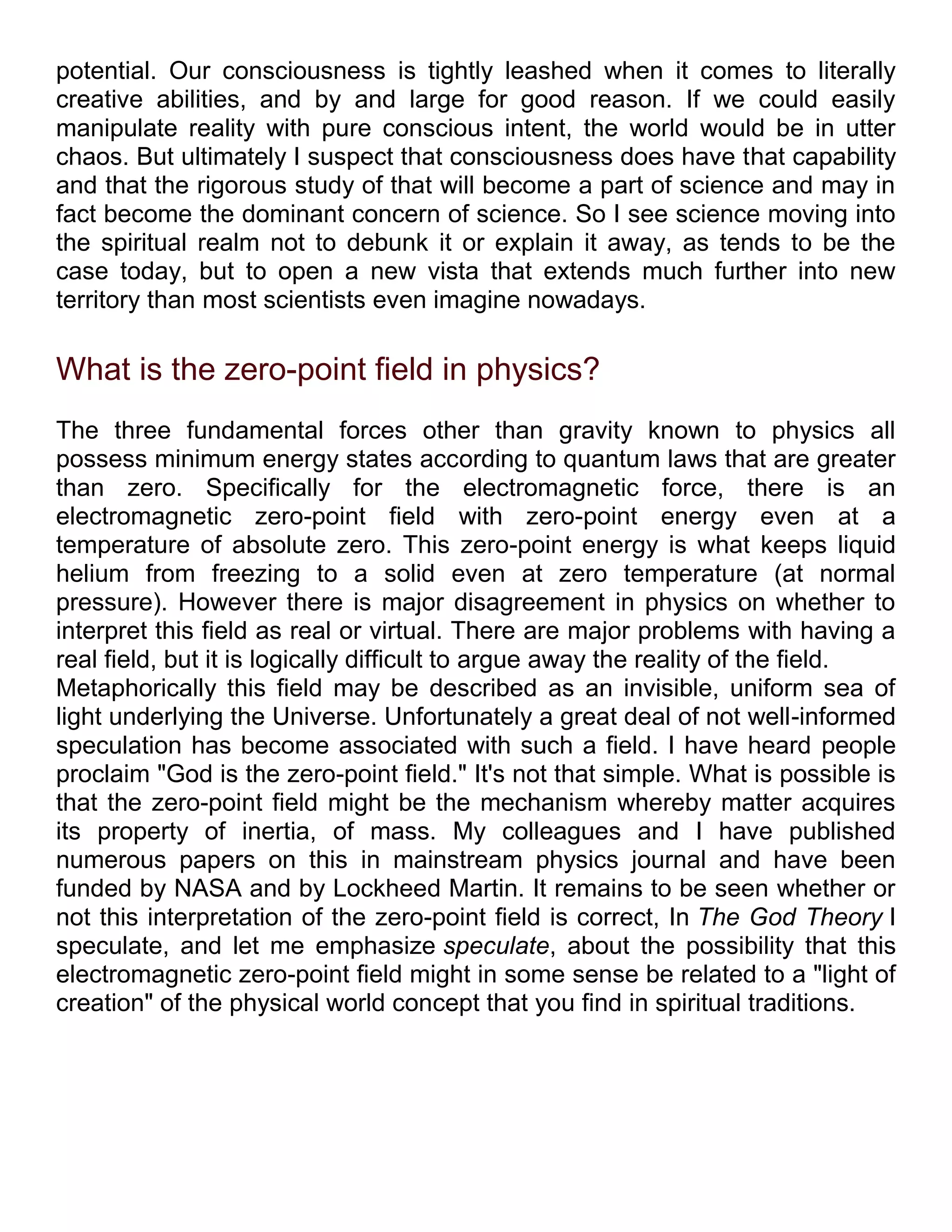 The god theory | DOCX