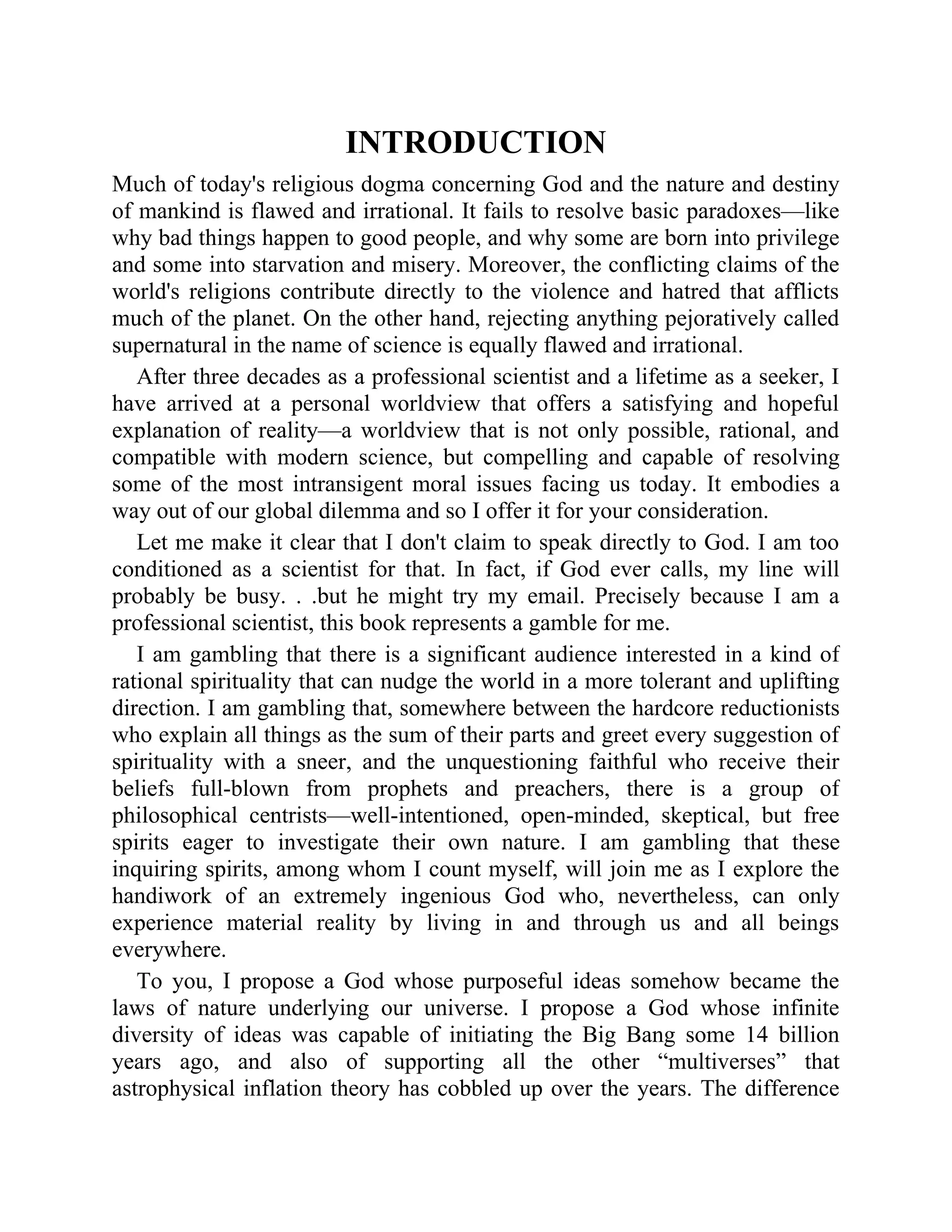 The God Theory | PDF