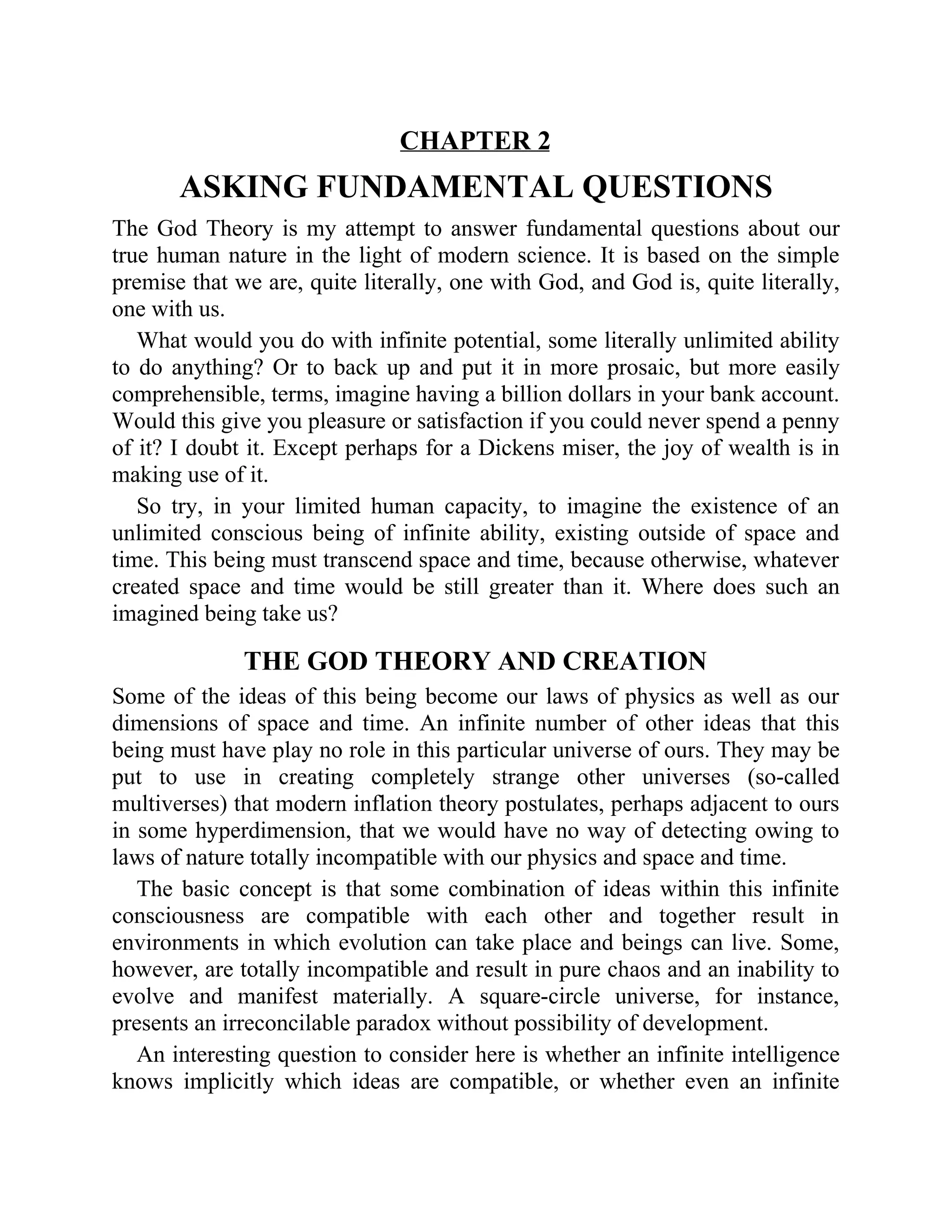 The God Theory | PDF