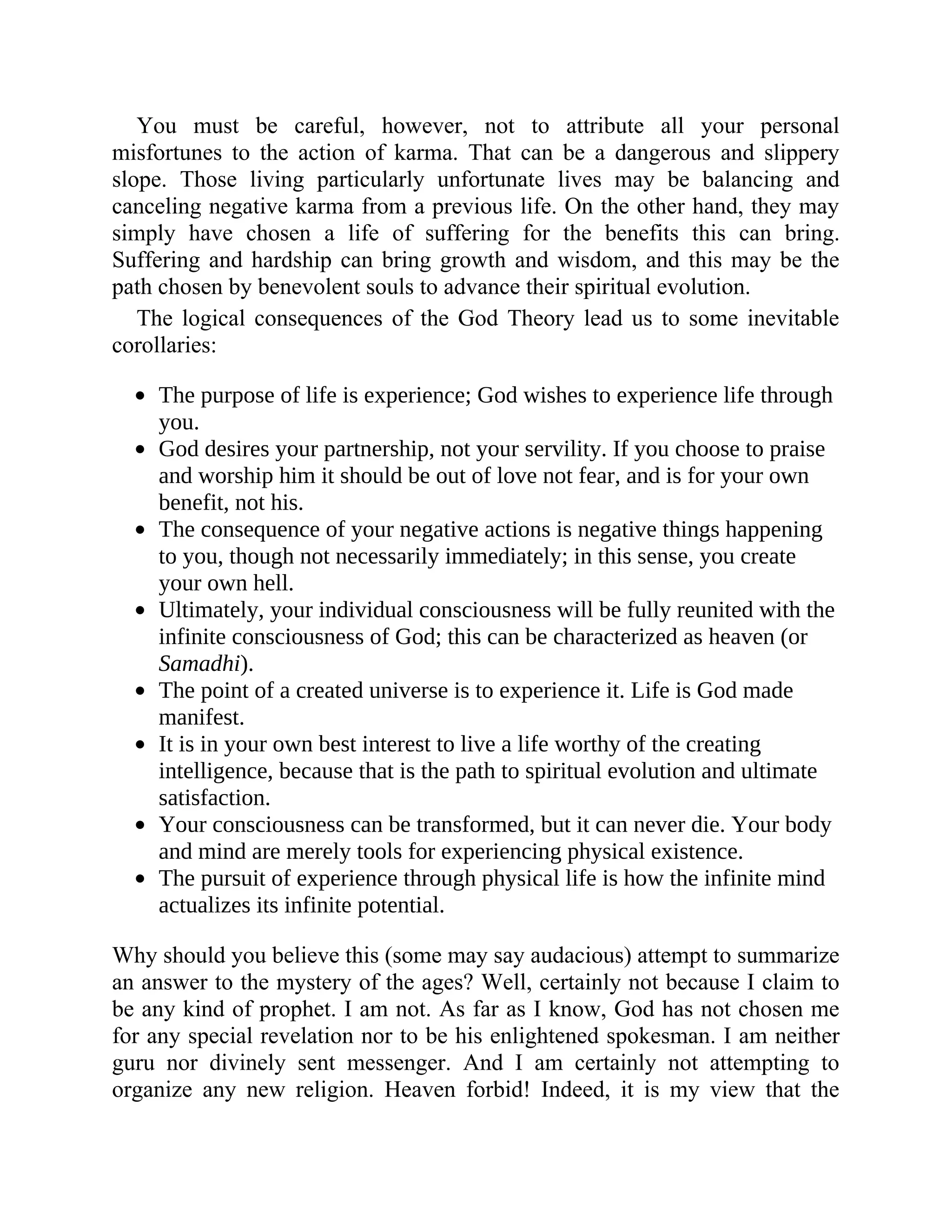 The God Theory | PDF