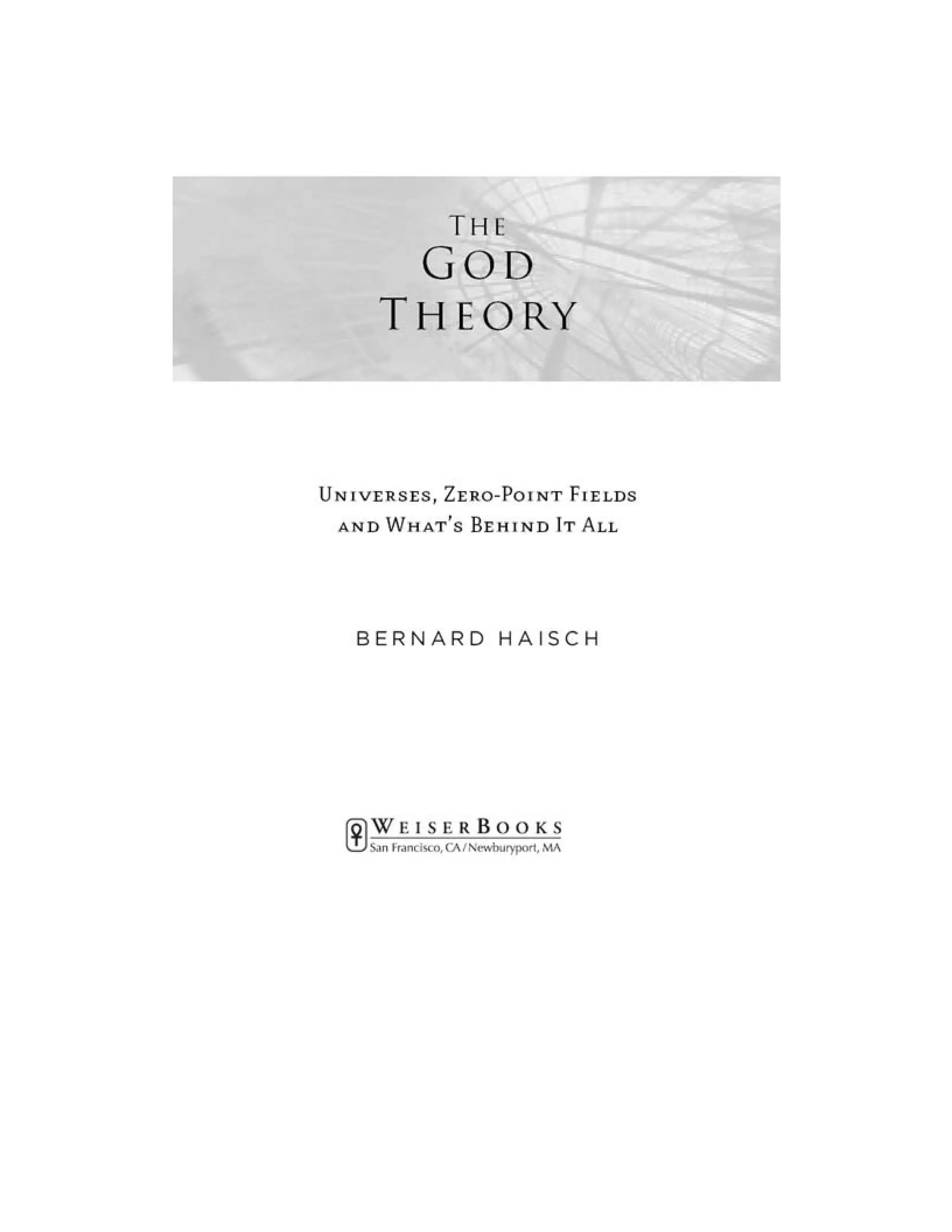 The God Theory | PDF