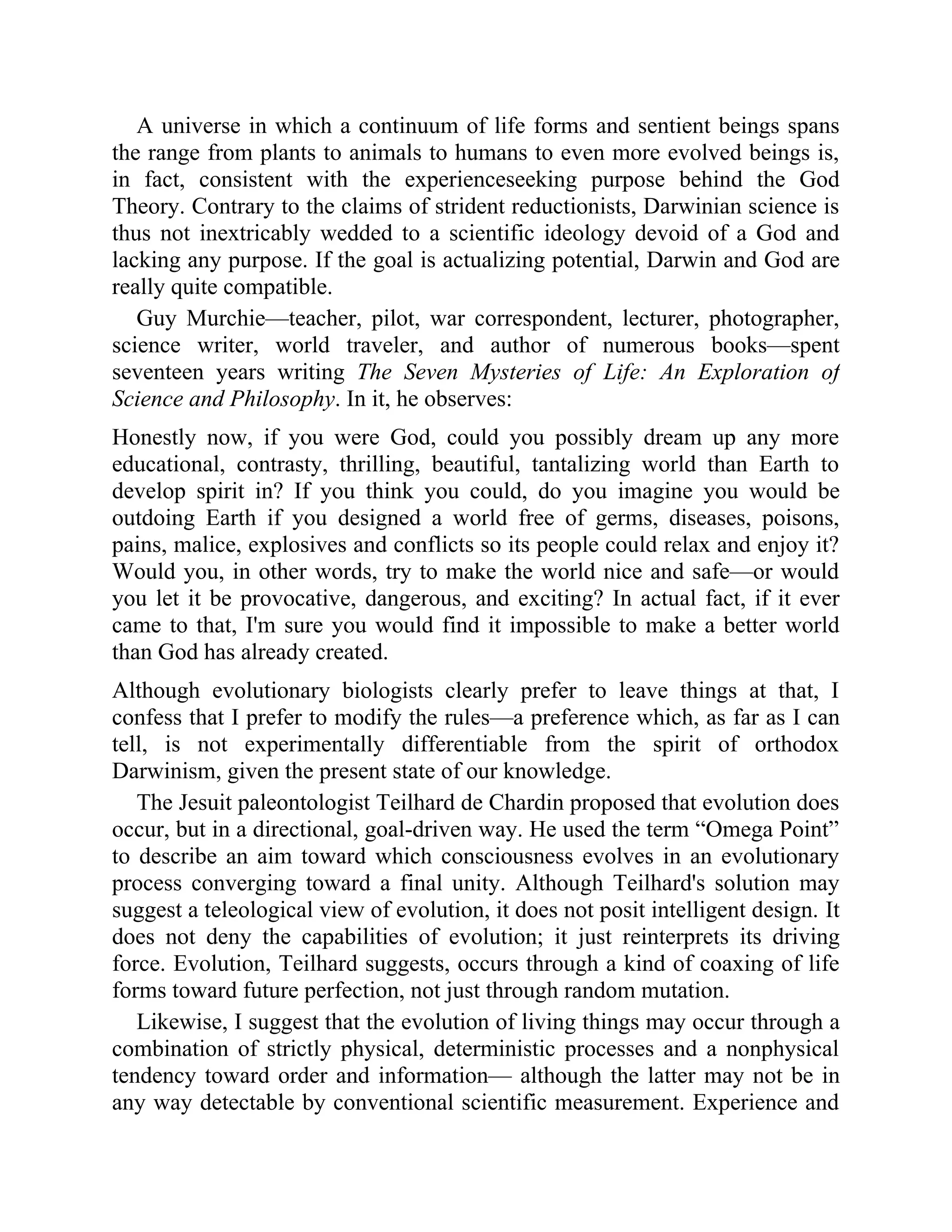 The God Theory | PDF