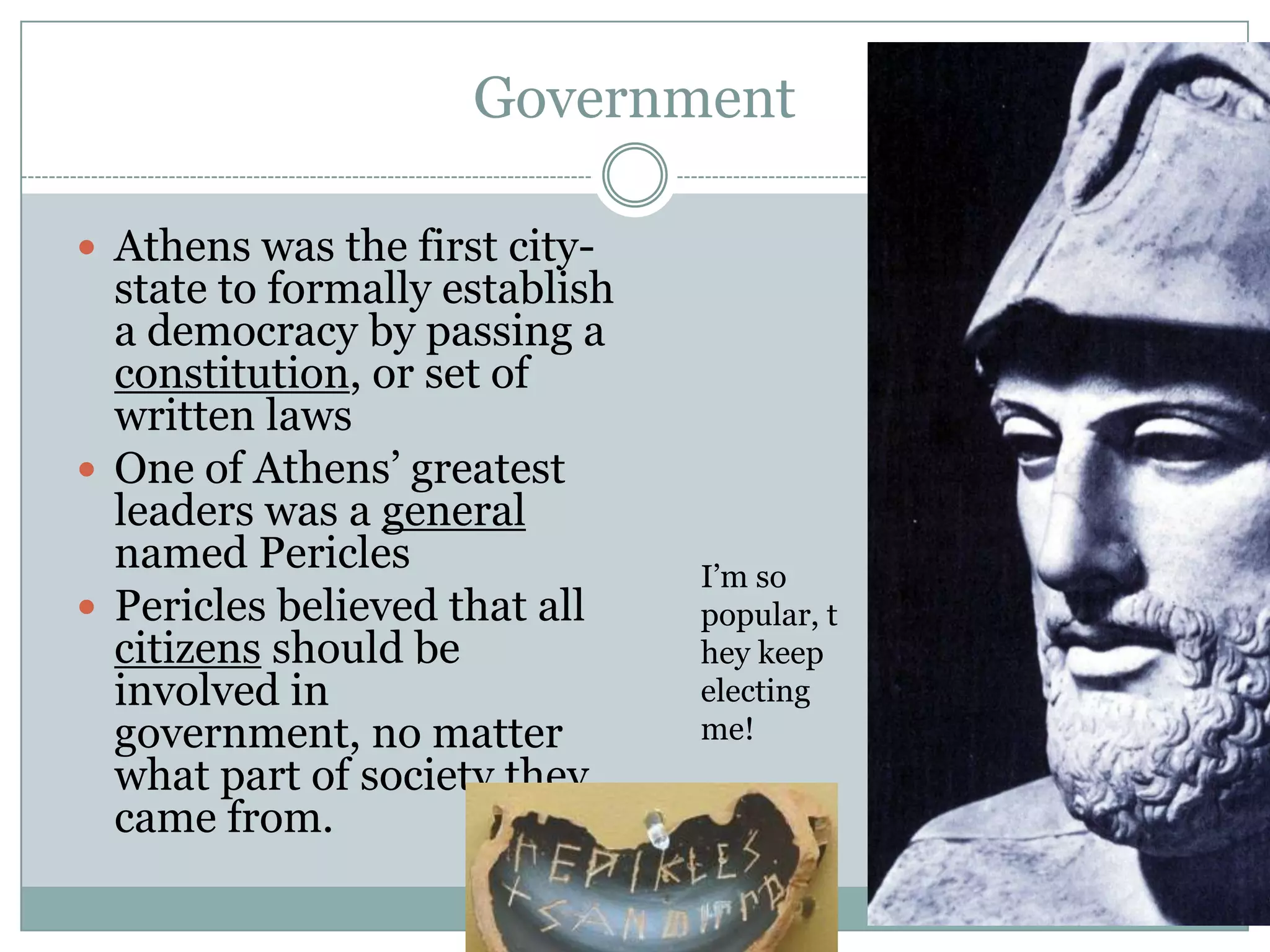 The golden age of athens | PPTX