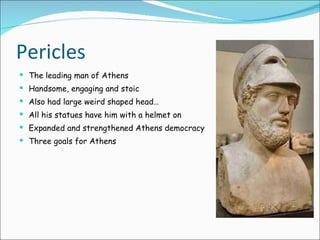 The Golden Age Of Athens (Uh I | PPT