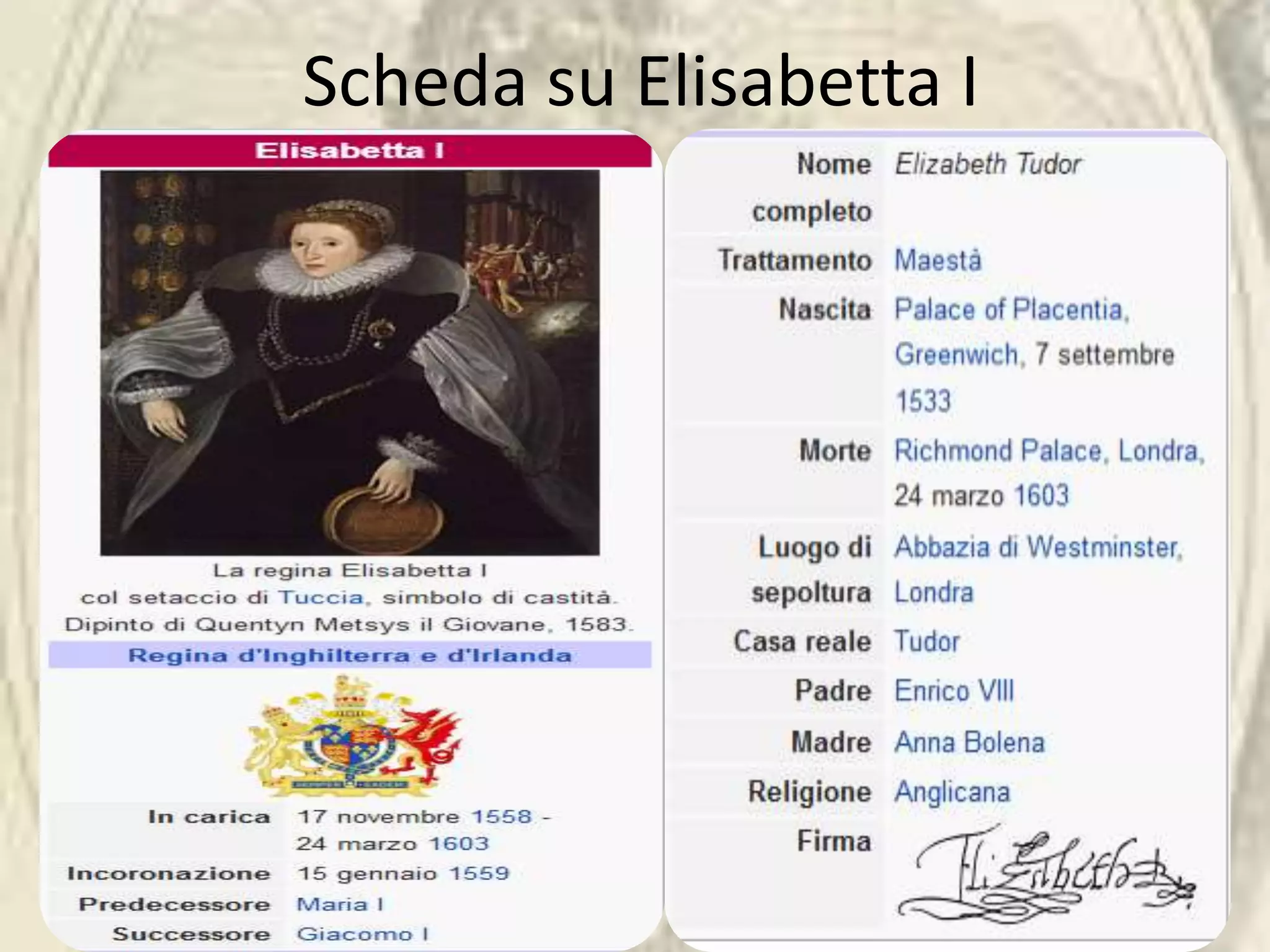 The golden age of elisabetta i angela armenise | PPTX