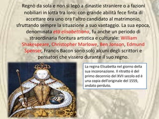 The golden age of elisabetta i angela armenise | PPTX