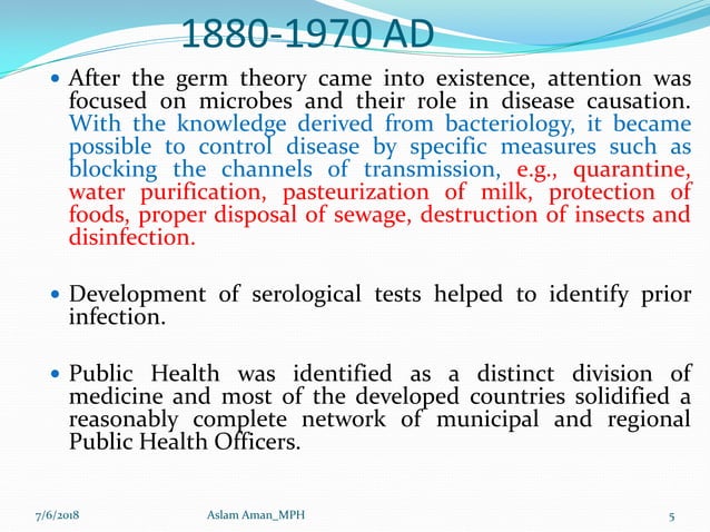 The Golden Age of Public Health (1880 1970) | PDF | Infectious Diseases ...