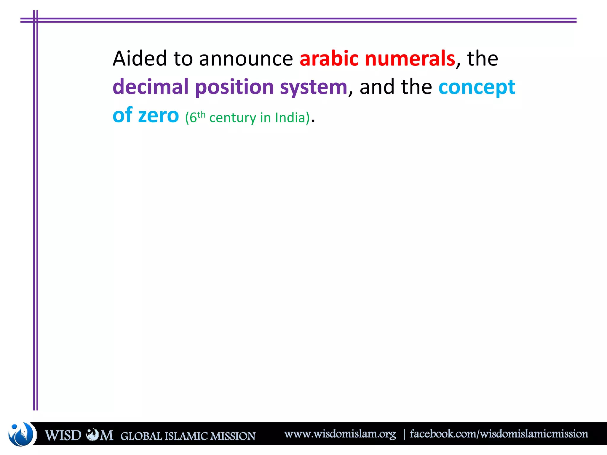 The golden ages of islamic civilization | PPTX