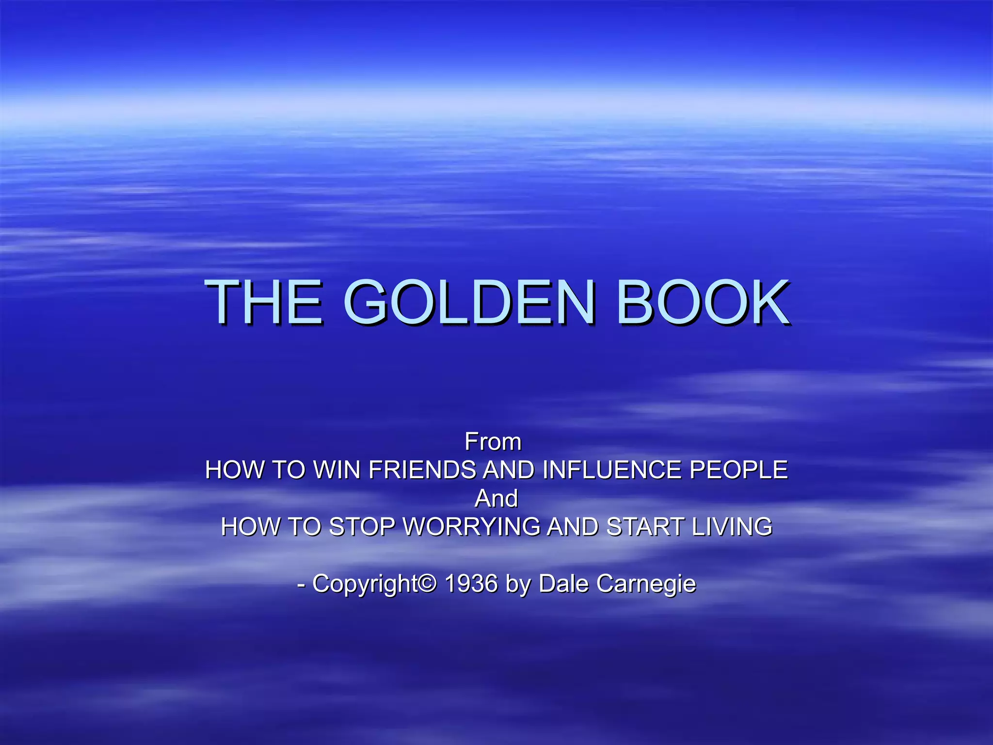 The Golden Book | PPT
