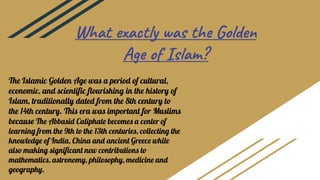 The Golden Era of Islam | PPTX