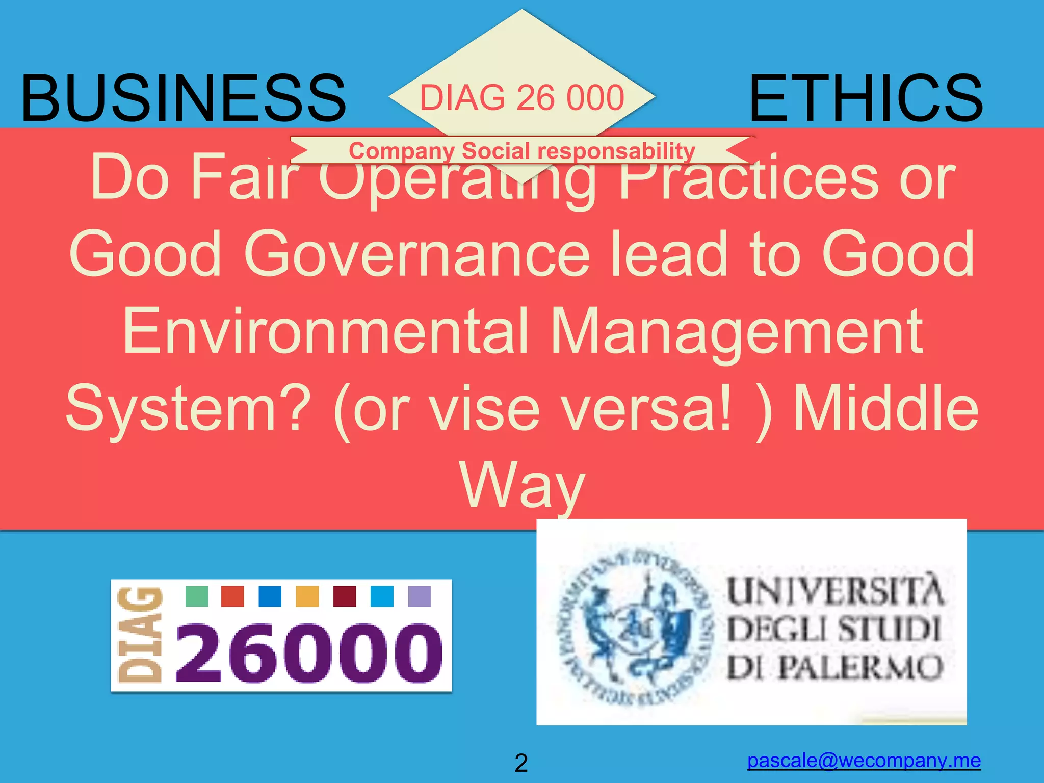 The golden middle way