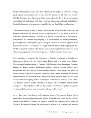 The golden quadrangle discussion paper | PDF