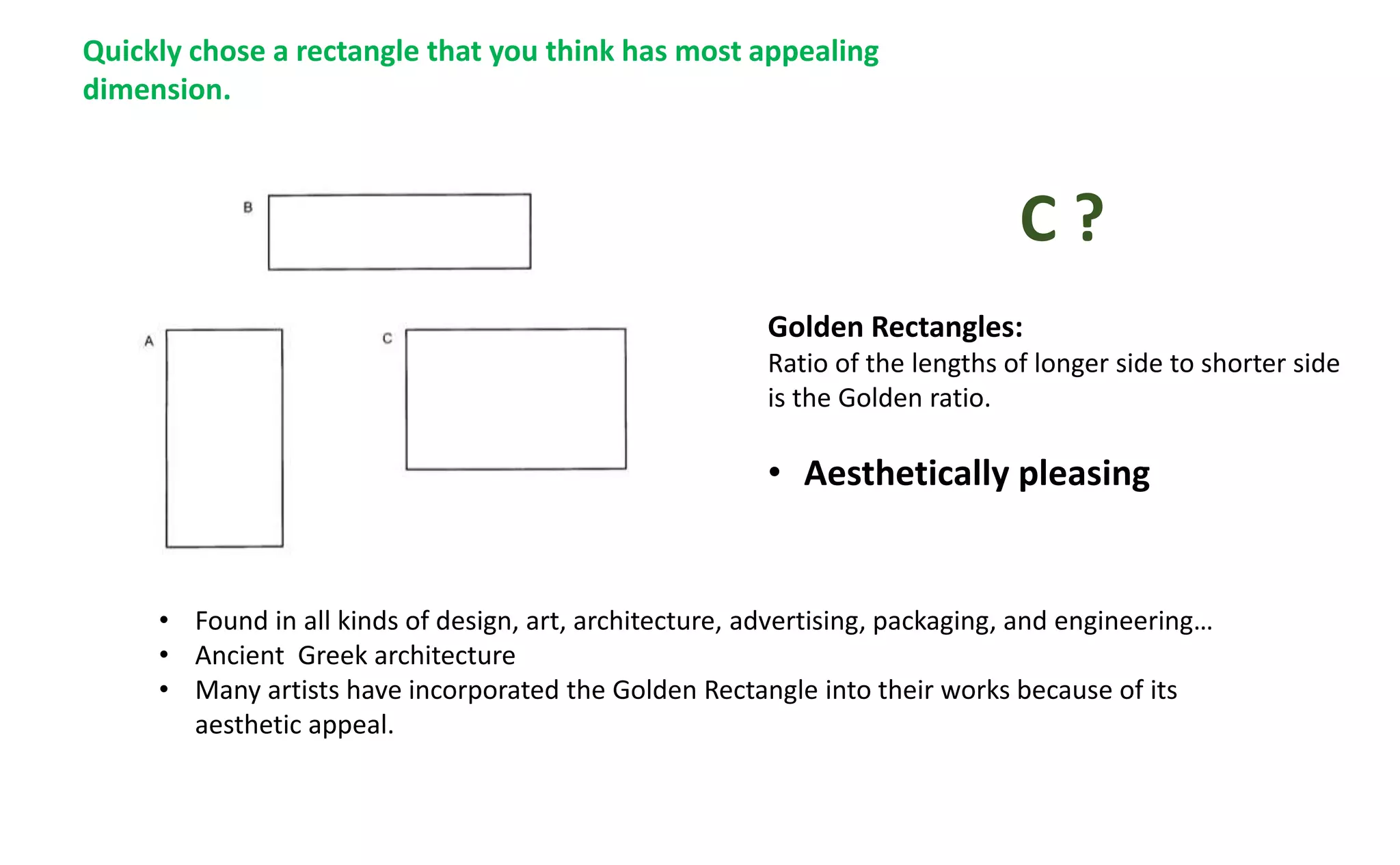 THE GOLDEN RATIO | PPTX