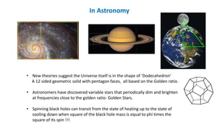 THE GOLDEN RATIO | PPTX