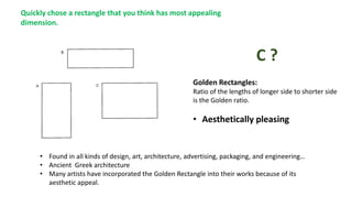 THE GOLDEN RATIO | PPTX