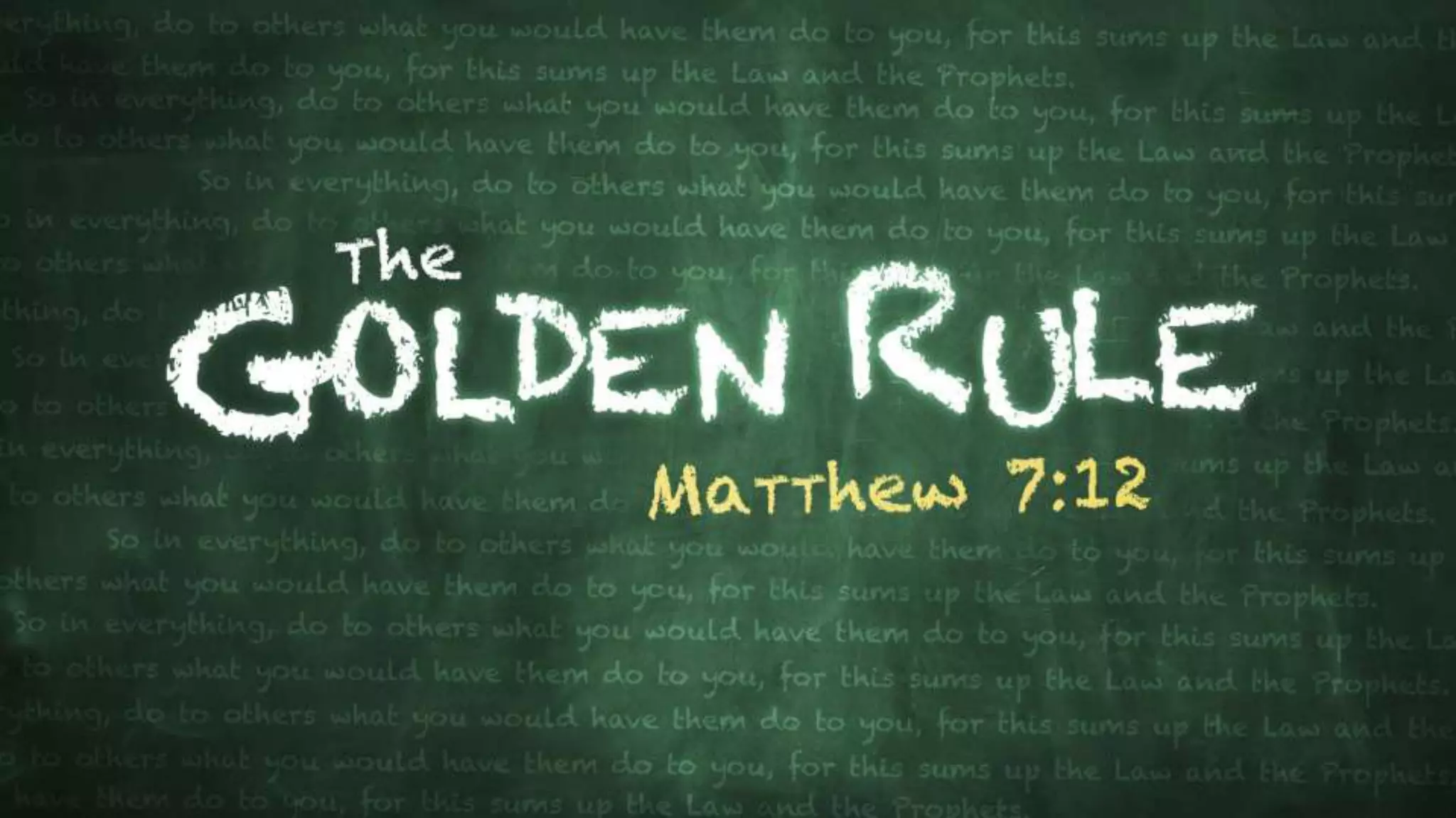 The golden rule | PPTX