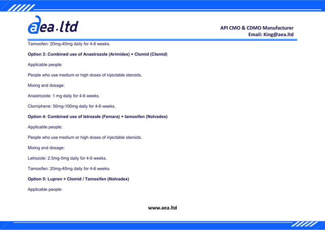 The Golden Rule of Post-Cycle Therapy (PCT) in bodybuilding.pdf ...