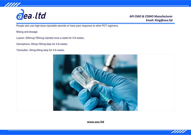 The Golden Rule of Post-Cycle Therapy (PCT) in bodybuilding.pdf ...