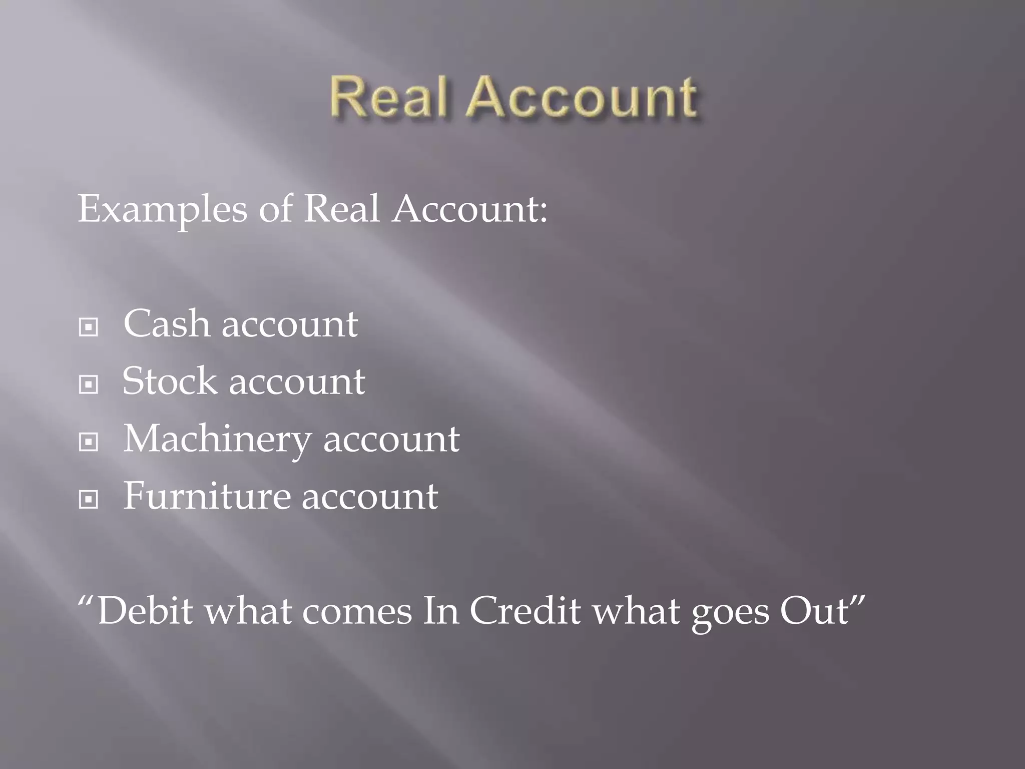 The golden rules in accounting or rules of debit and credit | PPTX ...