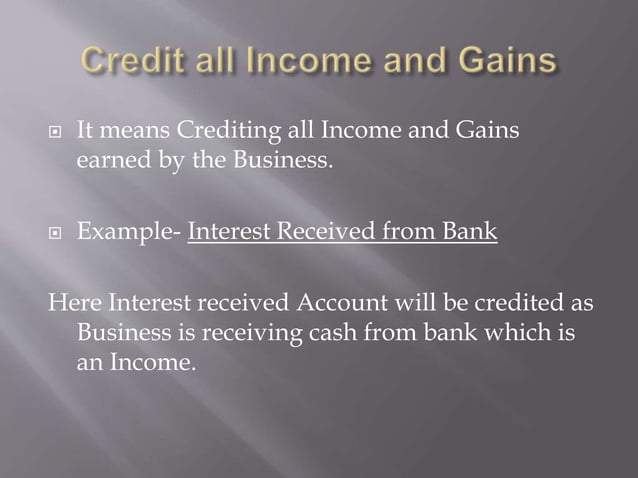 The golden rules in accounting or rules of debit and credit | PPTX ...