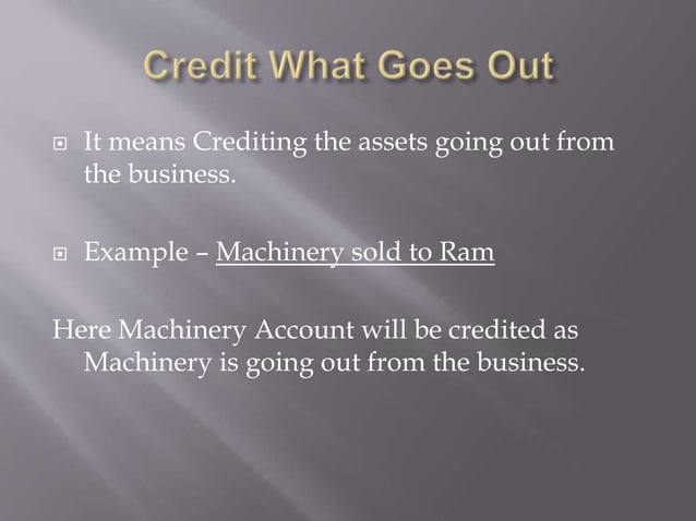 The golden rules in accounting or rules of debit and credit | PPTX ...