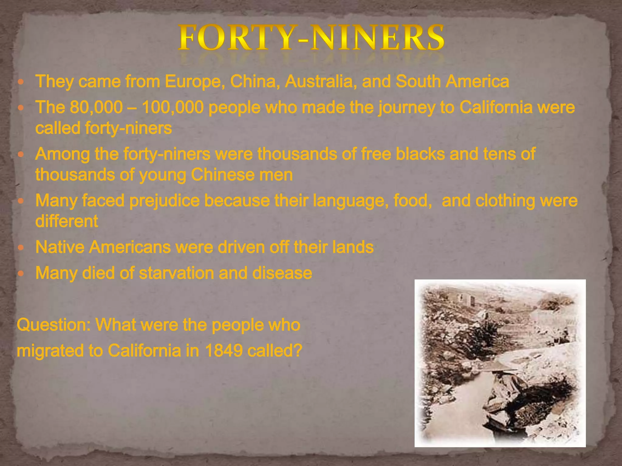 The Gold Rush Webquest | PPTX | Christianity | Religion & Spirituality