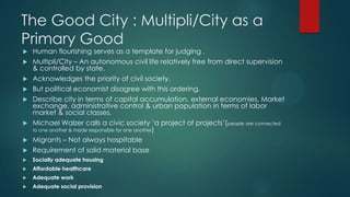 The good city by john friedman- planning theory | PPTX